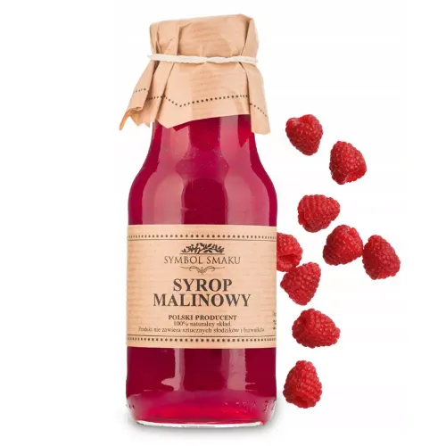 Syrop malinowy 250 ml - (1368) - RajHerbaty.pl